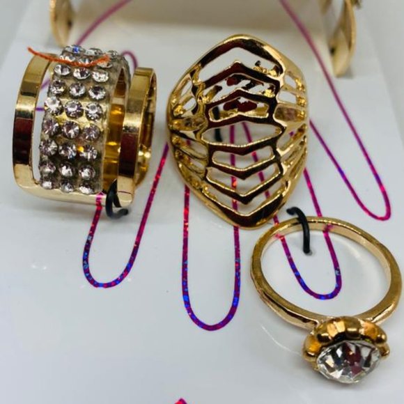 Jewelry | Wide Cuff Bracelet And Ring Set | Poshmark